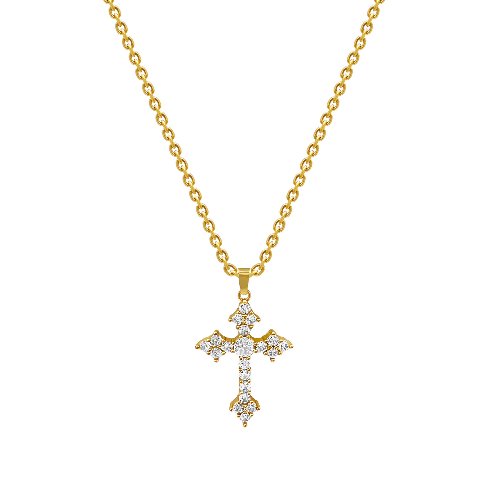 Adaya Cross Necklace – Anatomy Accessories