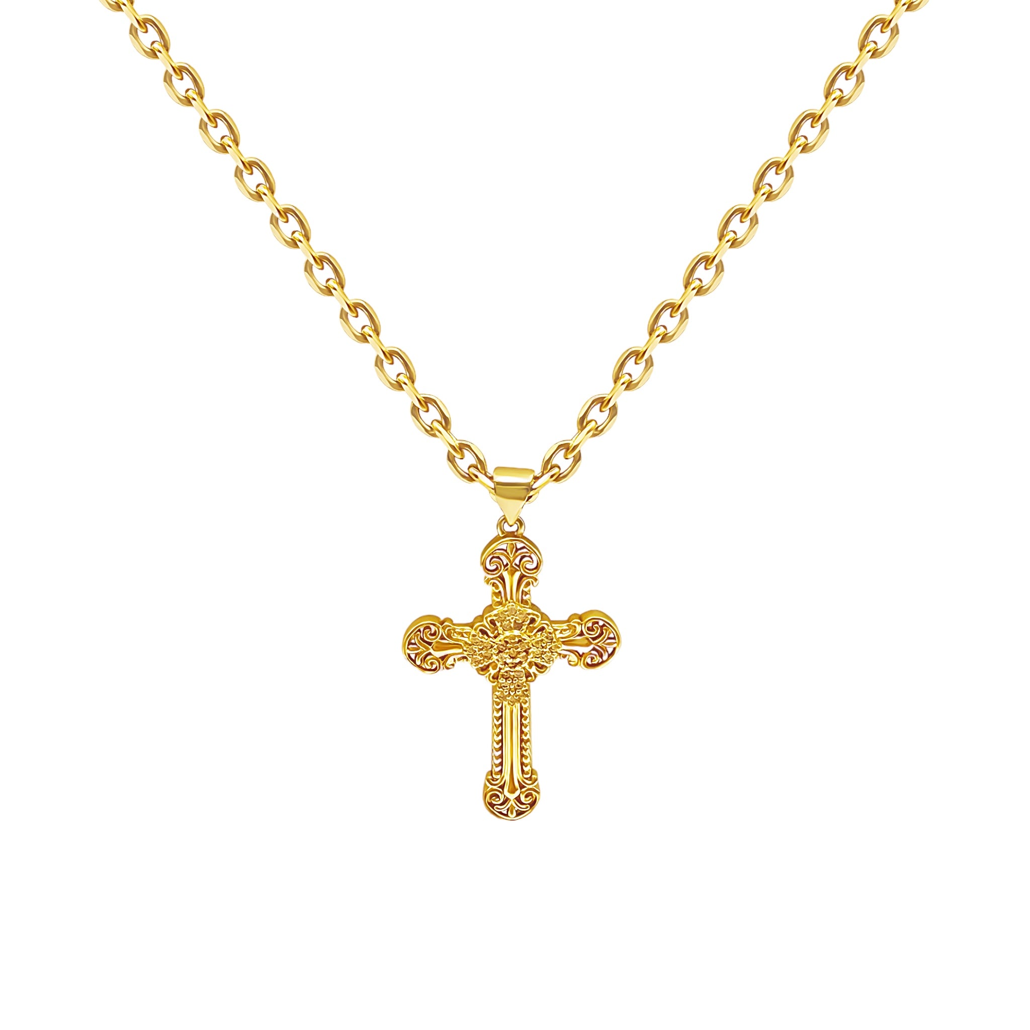Josephine Cross Necklace – Anatomy Accessories